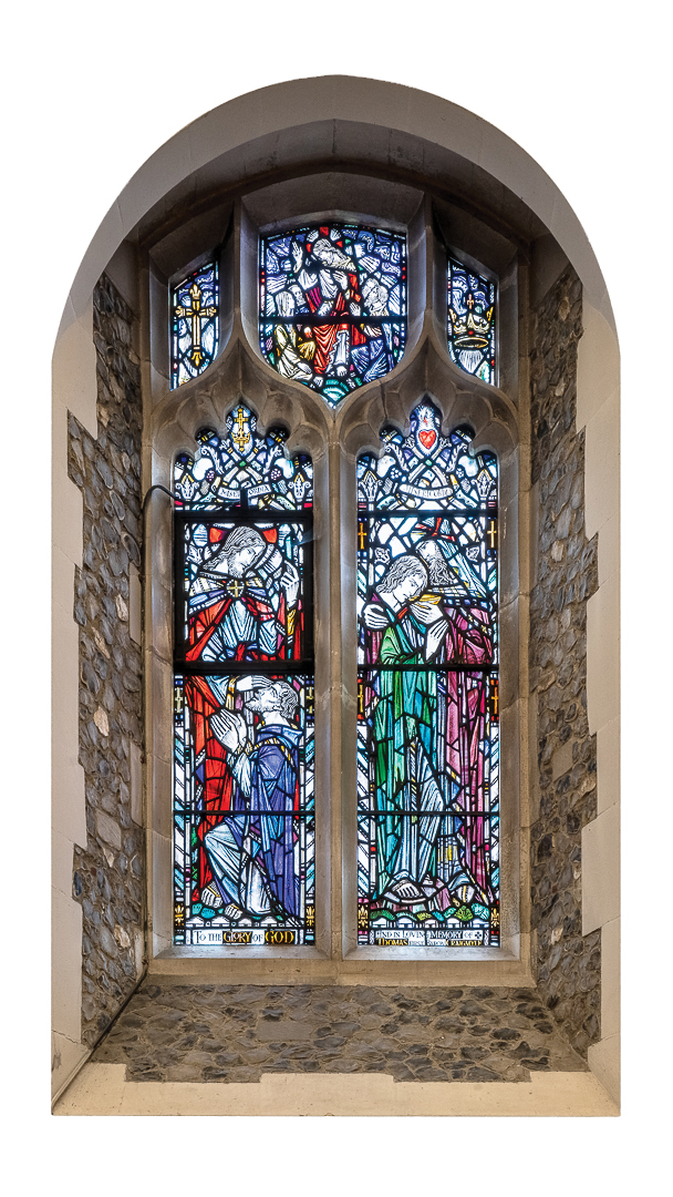 Stained Glass windows - St. Paul's with St. Agatha's, Woldingham